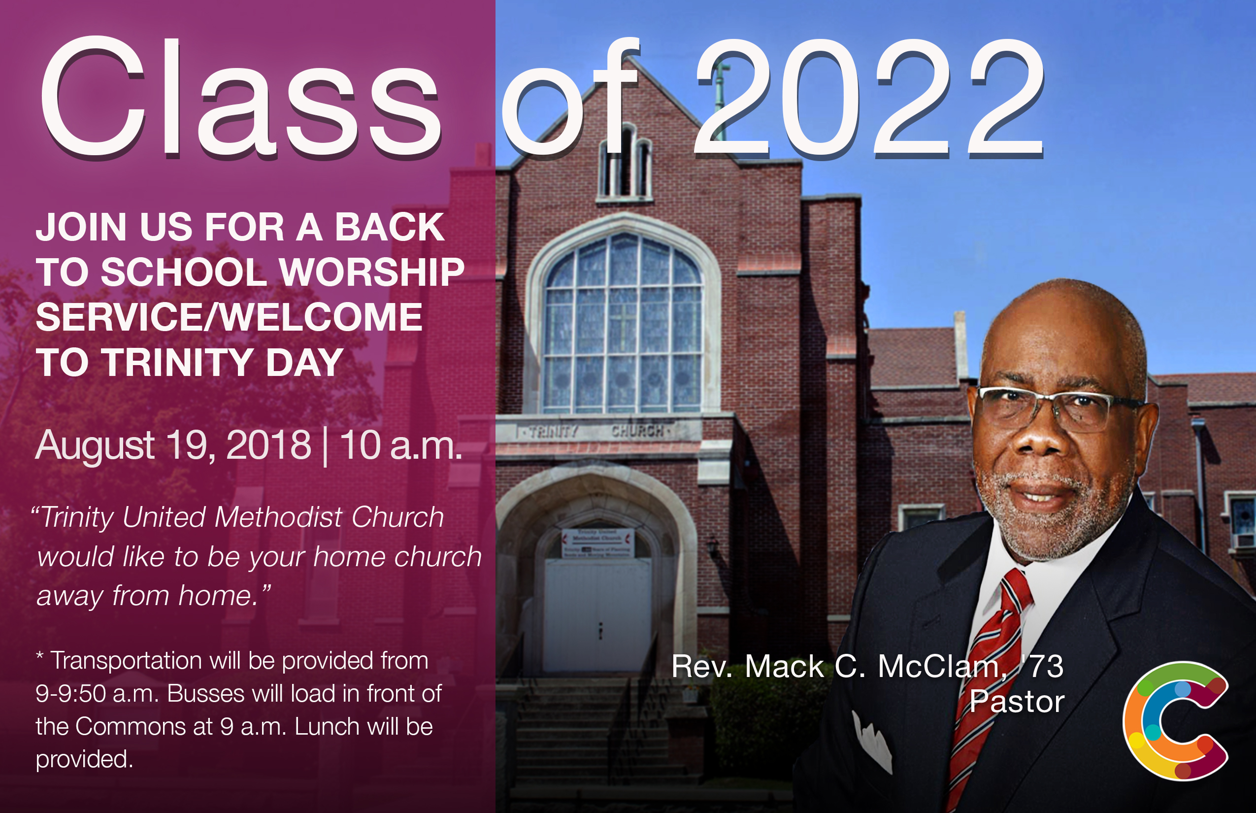 Back to School Worship Service/Back to School Trinity Day